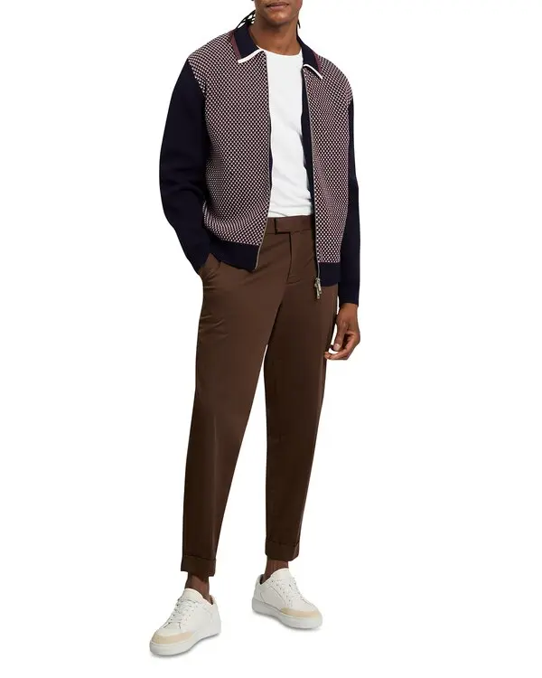 Ted Baker London Mescal Long Sleeve Waffle Stitch Jacket