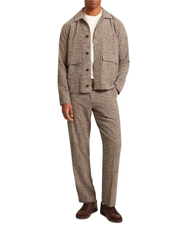 Ted Baker London Demarco Cross Hatch Overshirt