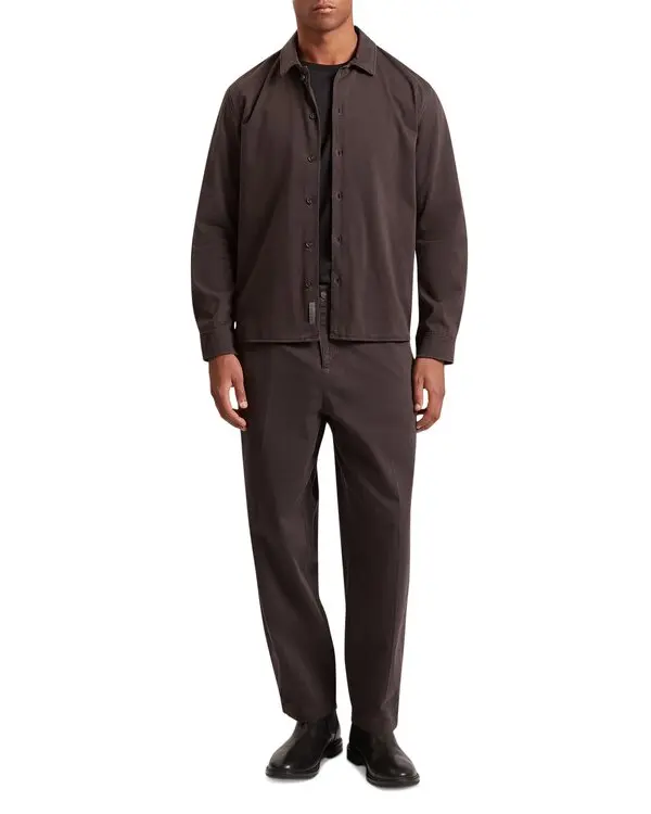 Ted Baker London Mitakos Sateen Cotton Smart Overshirt