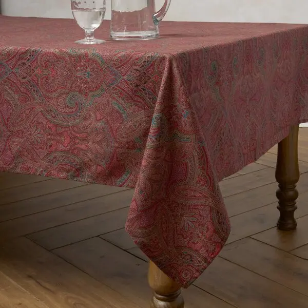 JULISKA Paisley Tablecloth, 120 X 60