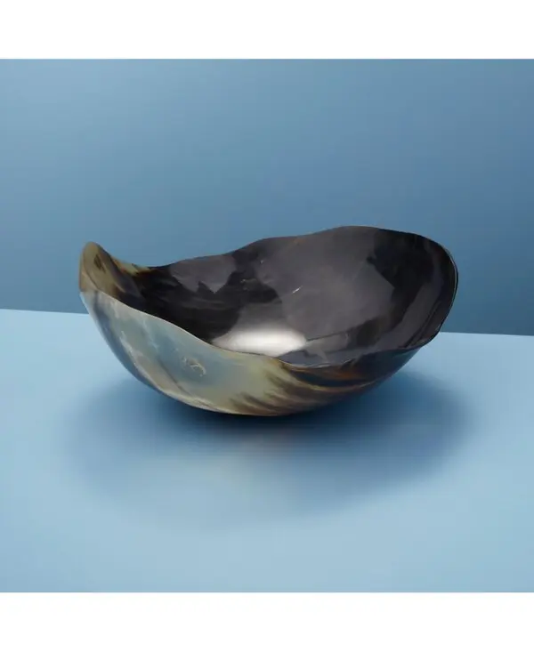 BE HOME Horn Wavy Round Bowl