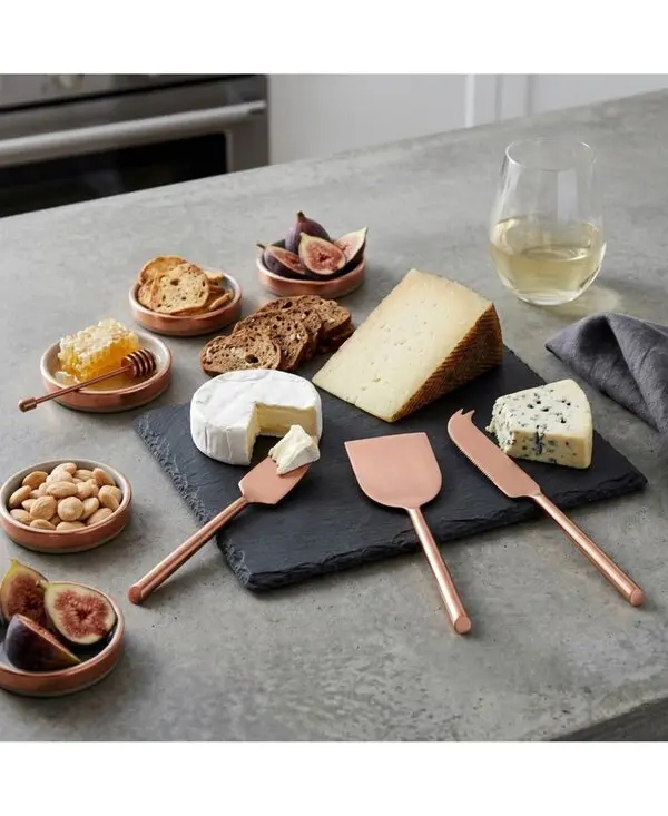 BE HOME Matte Cheese Knife, Set Of 3