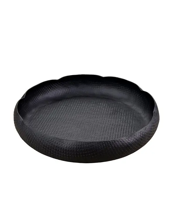 BE HOME Wallis Aluminum Low Bowl