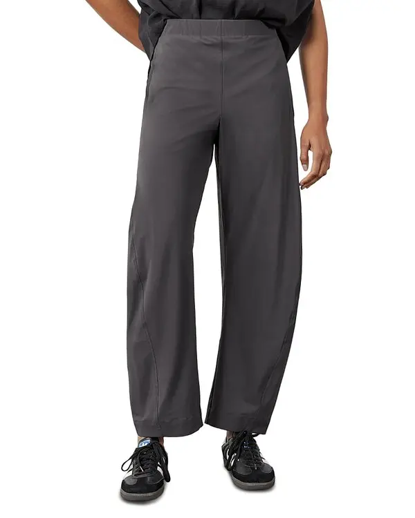 Ruti Petites The On The Loose Barrel Work Pants - Graphite