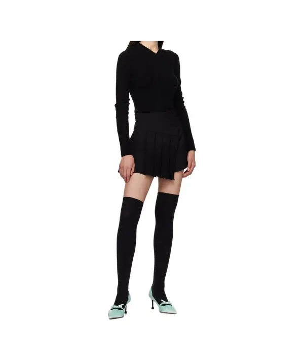 SHUSHU/TONG V-neck Knitted Sweater