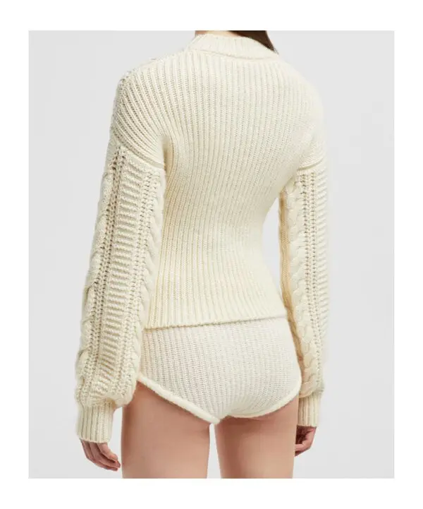 Moncler Embroidered Mohair Wool Jumper