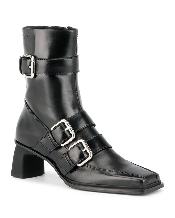 VAGABOND SHOEMAKERS Elvina Leather Ankle Boots - Black