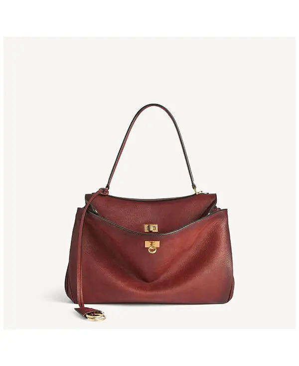 Balenciaga Rodeo Handbag Medium - Brick