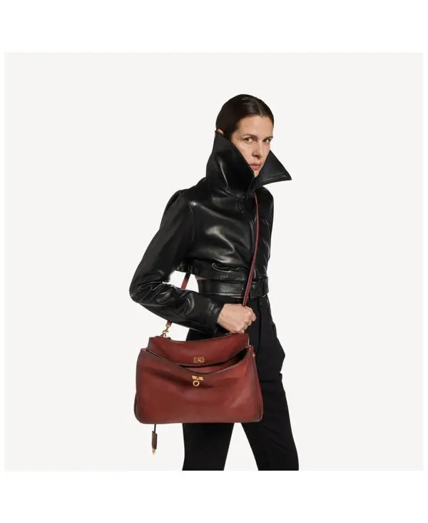 Balenciaga Rodeo Handbag Medium - Brick