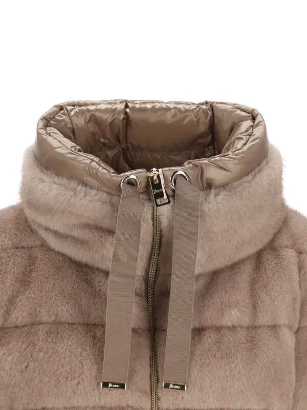 Herno Quilted Hooded Coat - No