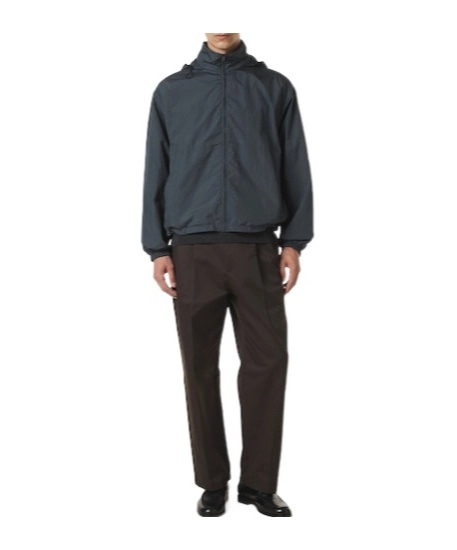 THE ROW Vernus Striped Blouson Jacket
