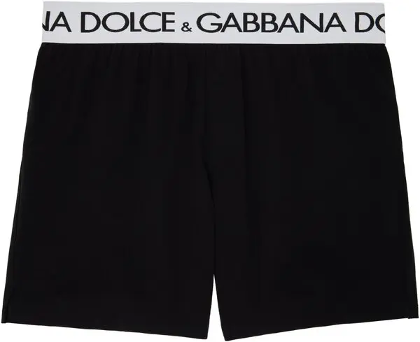 Dolce & Gabbana Dolce Gabbana Logo Elastic Waist Jersey Boxers