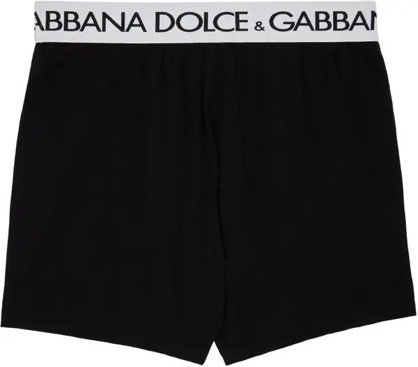 Dolce & Gabbana Dolce Gabbana Logo Elastic Waist Jersey Boxers