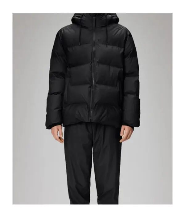 Rains Alta Drawstring Hooded Puffer Jacket
