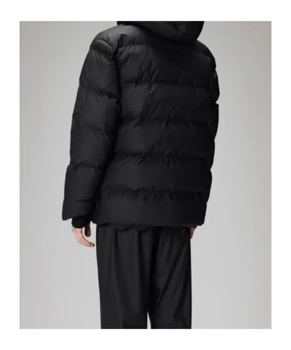 Rains Alta Drawstring Hooded Puffer Jacket