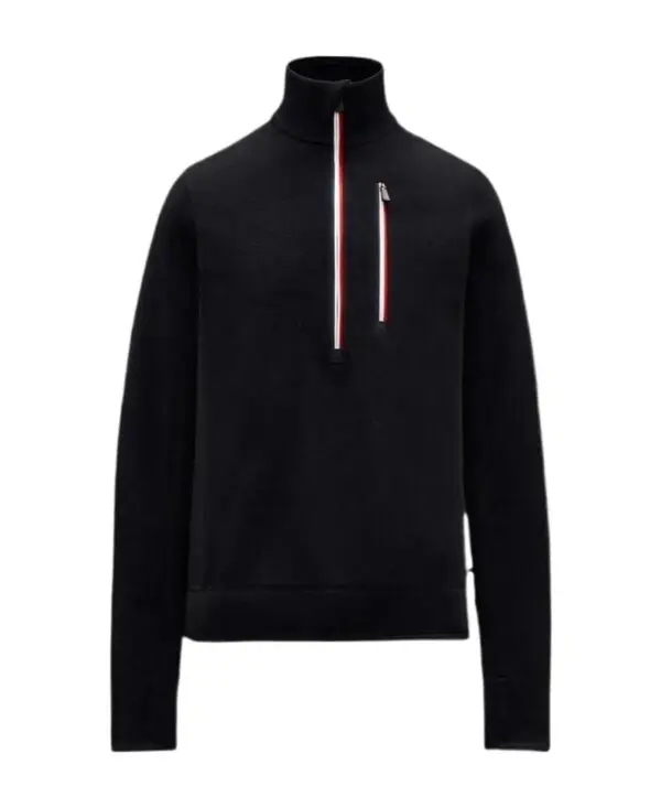 Moncler Long-sleeved Sweater - Black