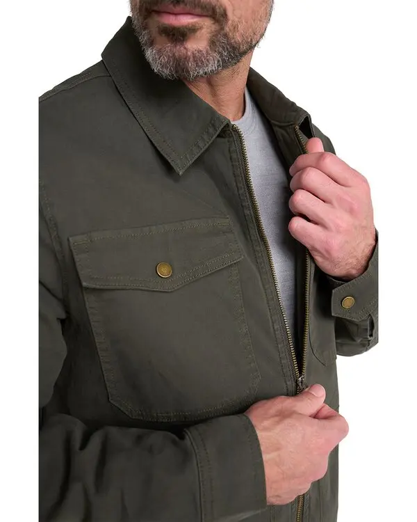 LIVERPOOL Cotton Blend Zip Pocket Jacket