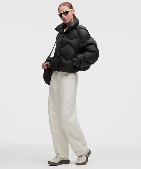 Lululemon Featherweight Cropped Quilted Puffer - Black