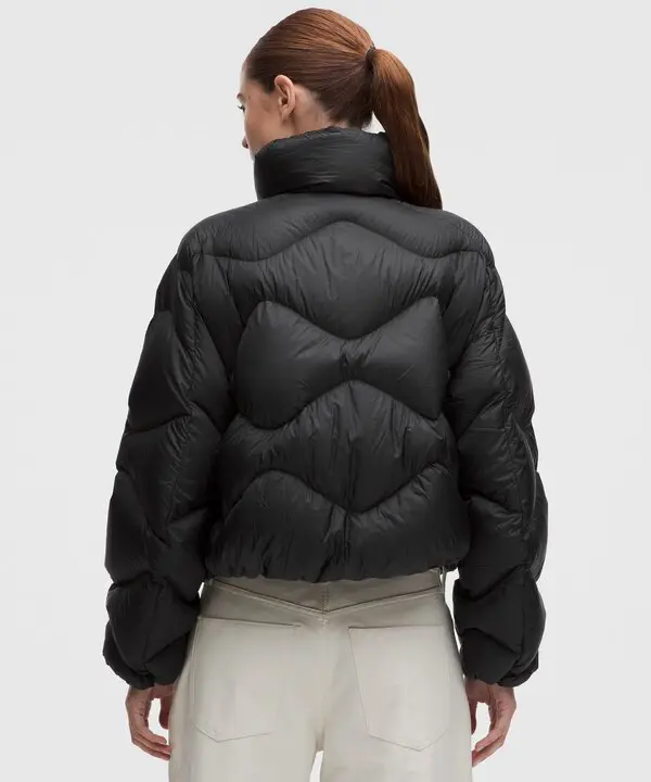 Lululemon Featherweight Cropped Quilted Puffer - Black