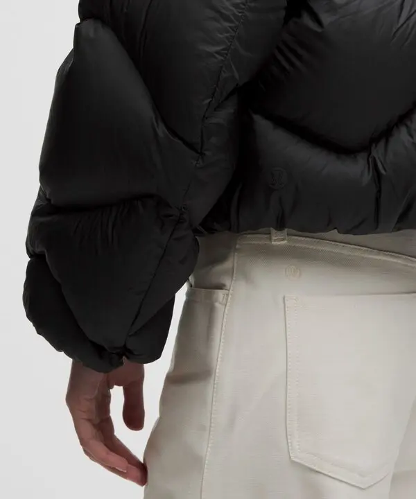 Lululemon Featherweight Cropped Quilted Puffer - Black