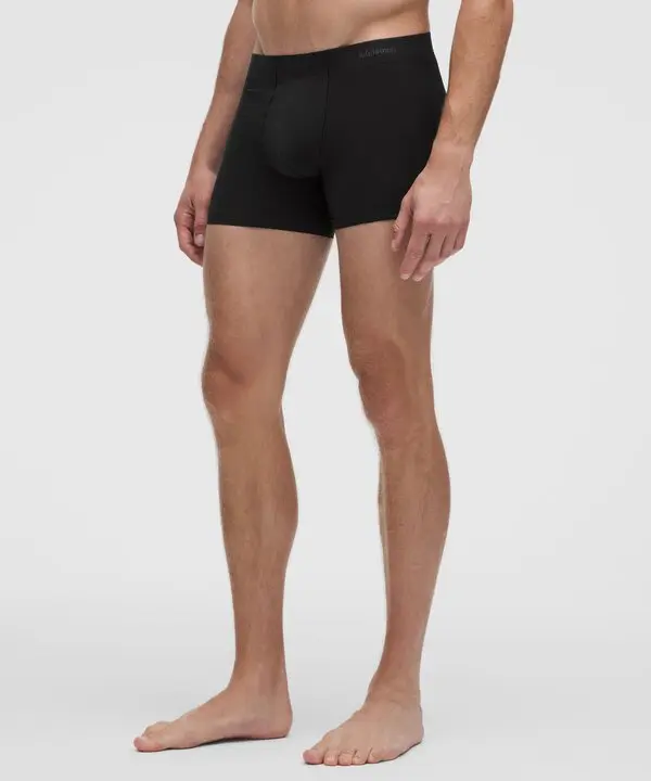 Lululemon Grid Mesh Active Boxer Brief 4.5 - Black