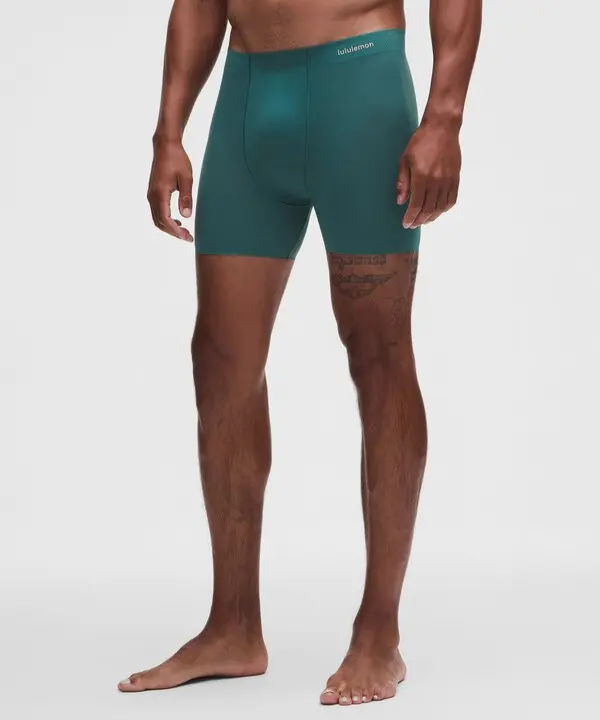 Lululemon Grid Mesh Active Boxer Brief 4.5 - Deep Marina