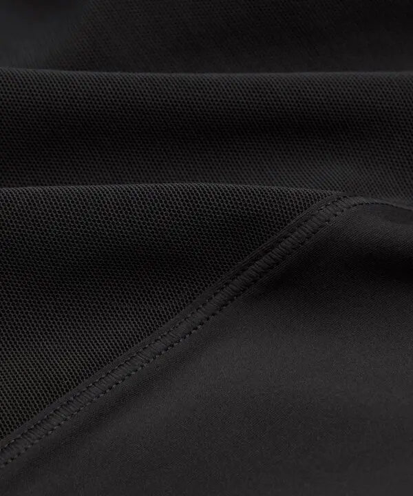 Lululemon Nulux Mesh-panelled Cropped Tank Top - Black