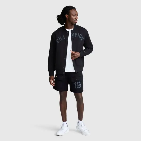Champion Fleece Baseball Jacket
