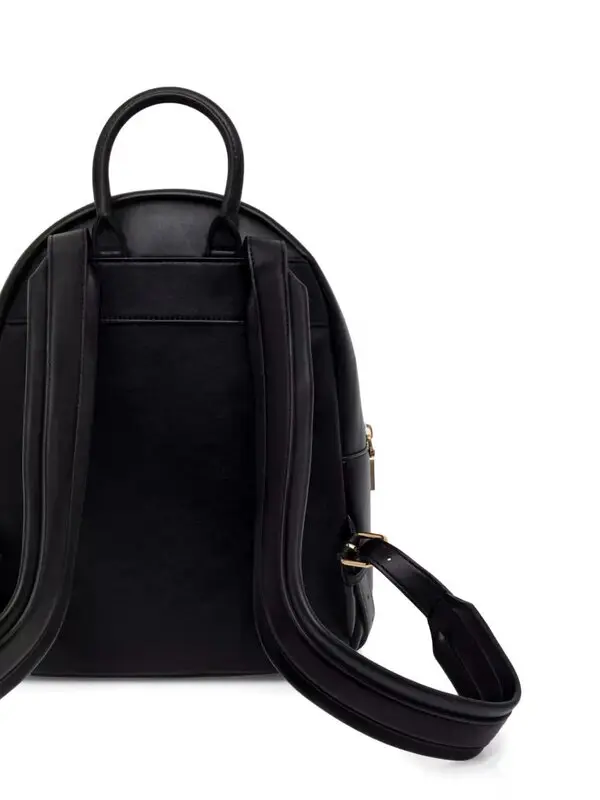 Moschino Quilted Heart-motif Backpack - Black