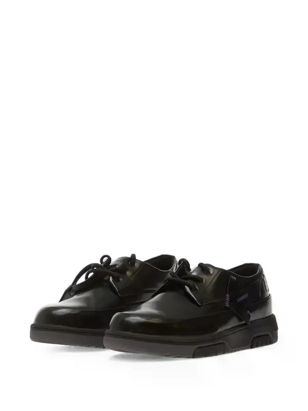 Off-White Derby Ooo Lace-up Sneakers - Black