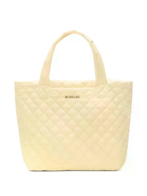Mz Wallace Small Metro Tote Deluxe Tote Bag - Yellow