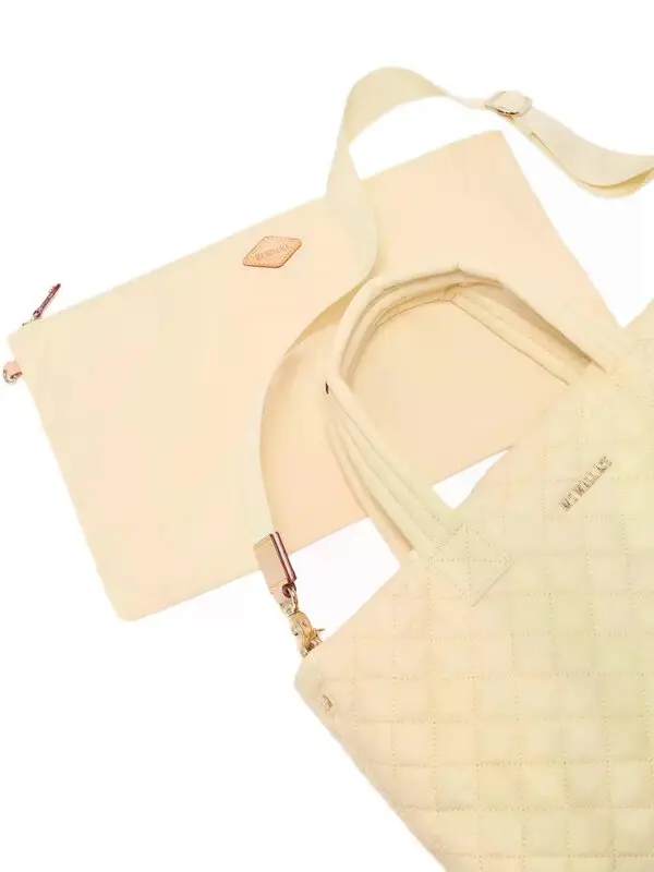 Mz Wallace Small Metro Tote Deluxe Tote Bag - Yellow