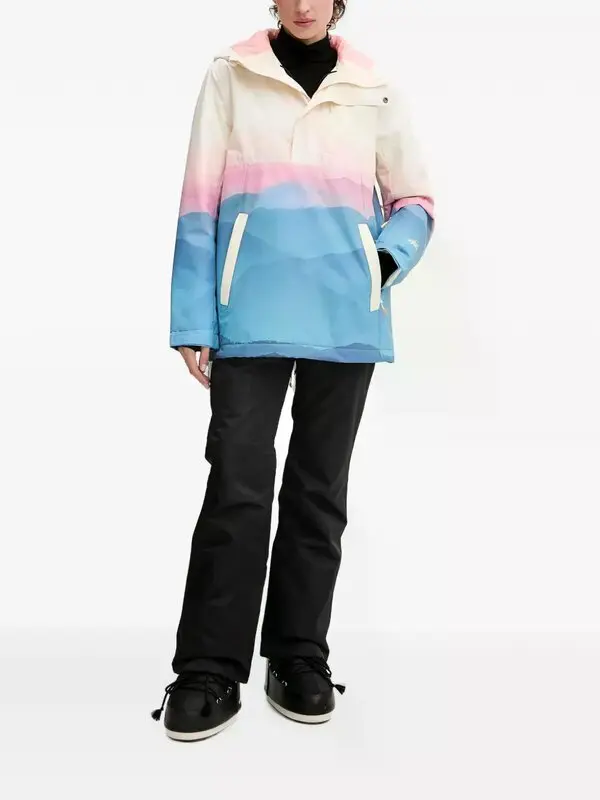 Rip Curl Landscape-print Hooded Jacket
