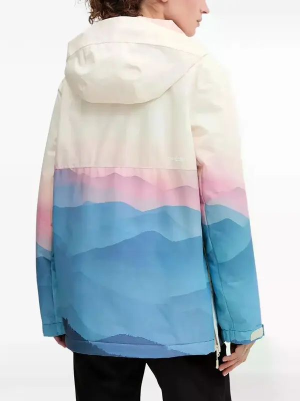 Rip Curl Landscape-print Hooded Jacket