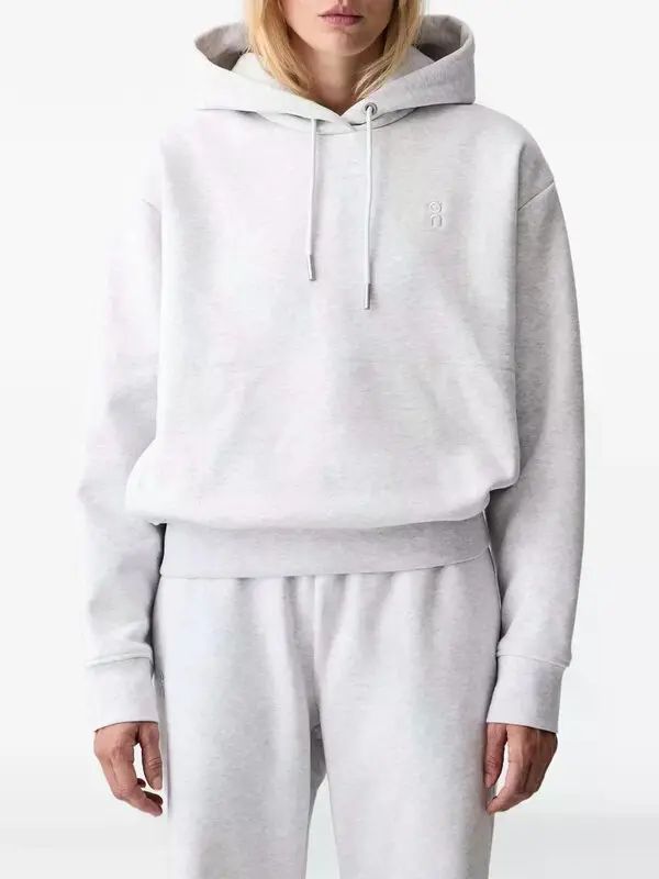On Club Collective Logo-embroidered Drawstring Hoodie