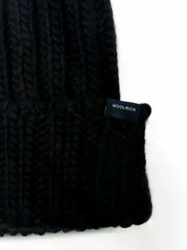 Woolrich Ribbed-knit Beanie Hat