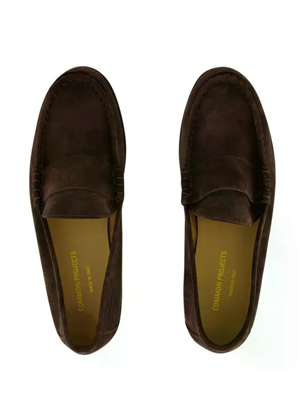 COMMON PROJECTS Penny-strap Suede Loafers