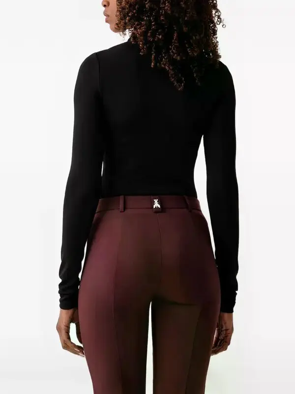 Patrizia Pepe Button-detail High-neck Bodysuit