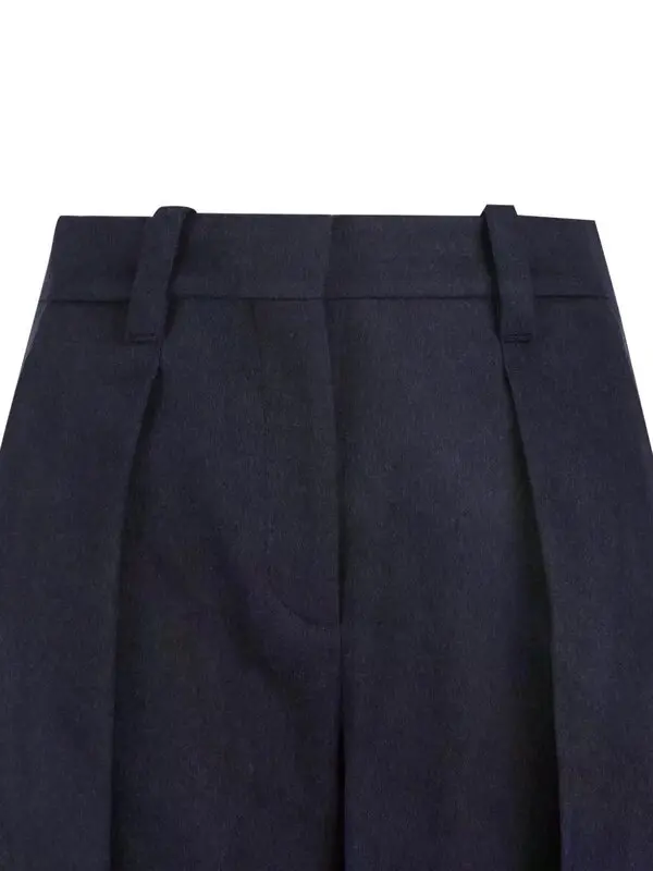 Brunello Cucinelli Pleated Wide-leg Trousers