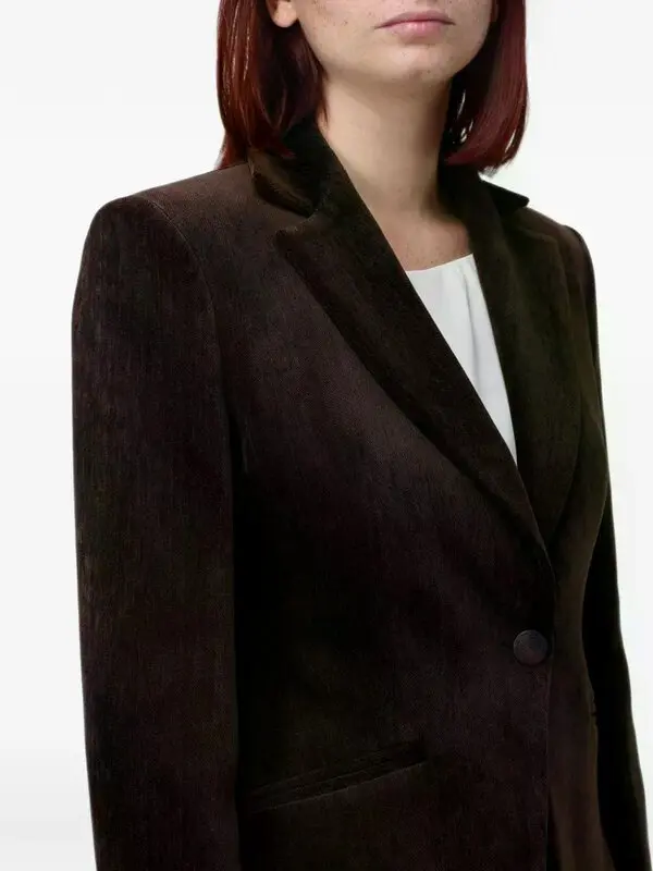 HANITA Corduroy-effect Blazer