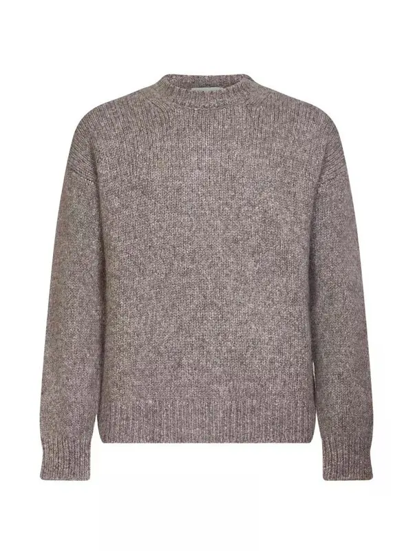 ROBERTO COLLINA Chunky-knit Crew-neck Sweater