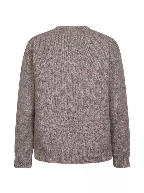 ROBERTO COLLINA Chunky-knit Crew-neck Sweater