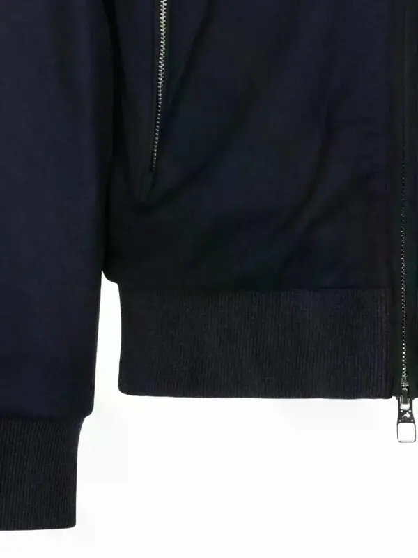 MONTECORE High-neck Zip-up Jacket - Blue
