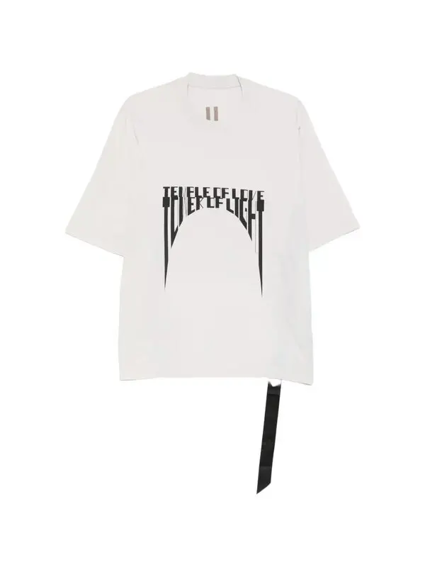 Rick Owens Graphic-print T-shirt - Neutrals
