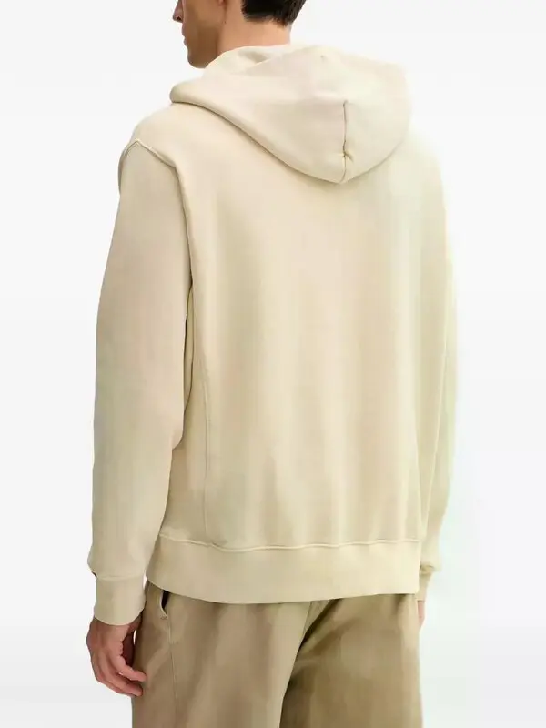 LEVI'S Logo-embroidered Hoodie - Neutrals