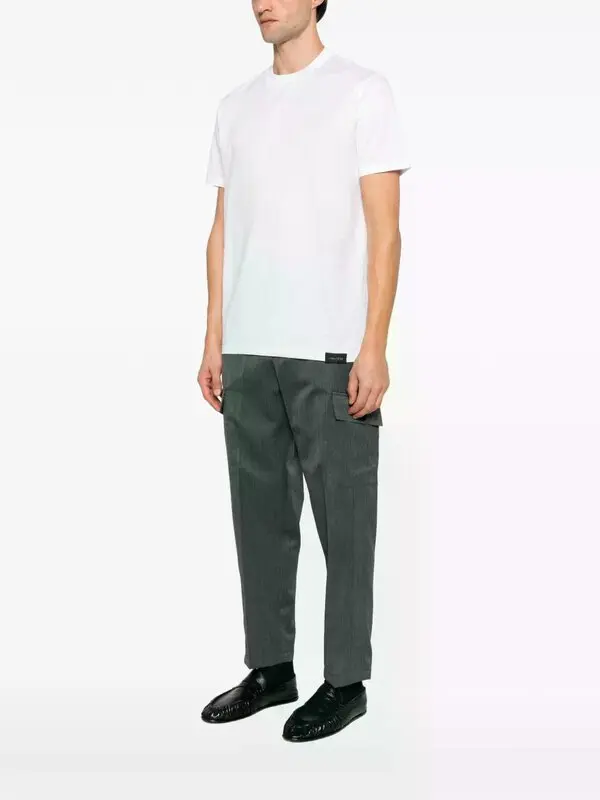 LOW BRAND Logo-patch T-shirt