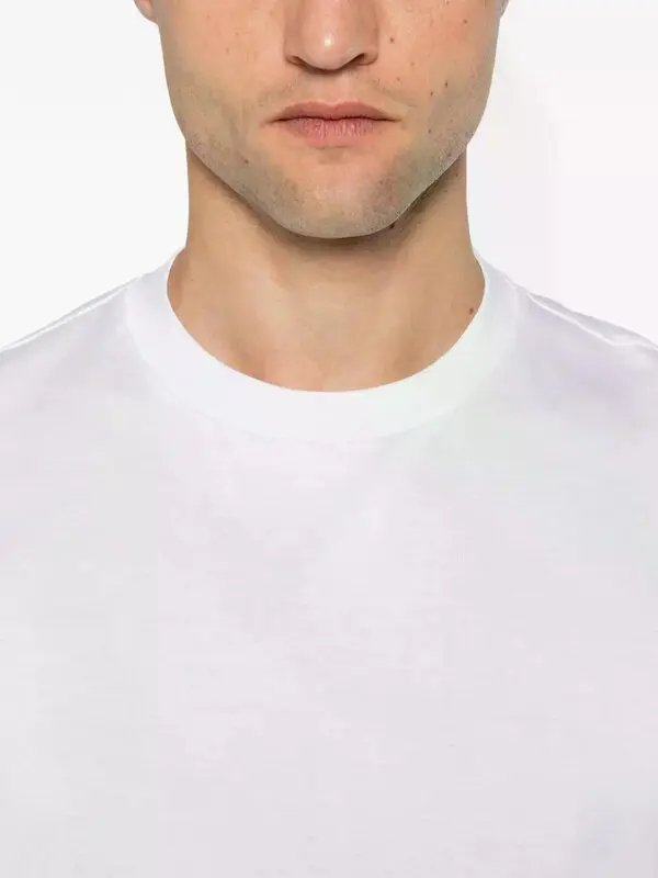 LOW BRAND Logo-patch T-shirt