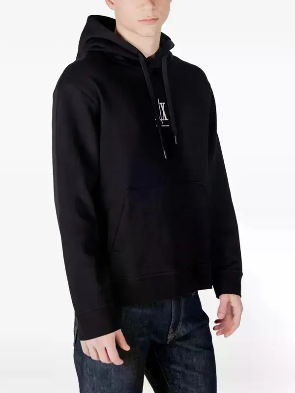 Armani Exchange Logo-print Hoodie