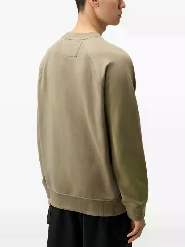 C.P. COMPANY Logo-embroidered Raglan-sleeve Sweatshirt