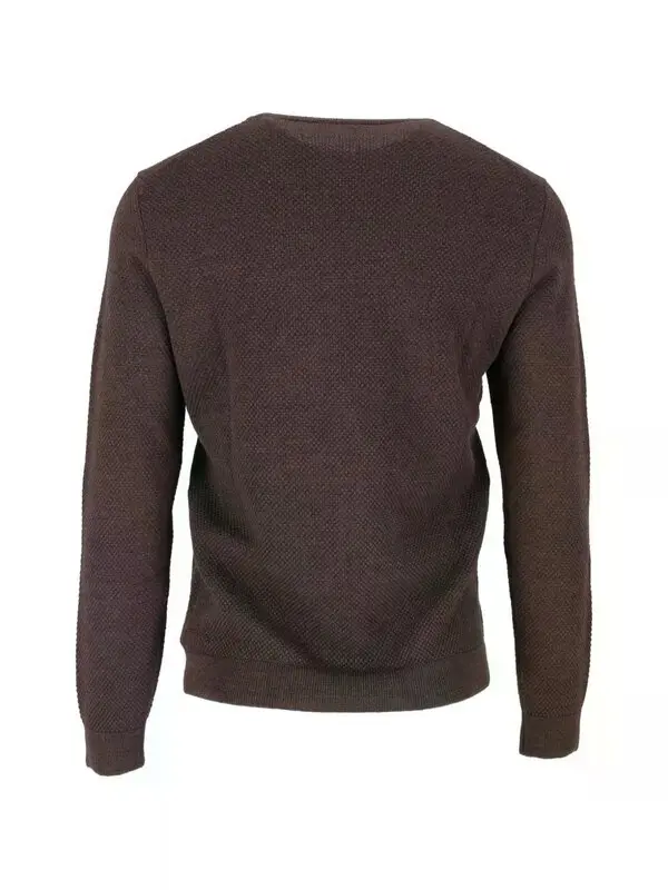 ZANONE Waffle-knit Virgin Wool Sweater